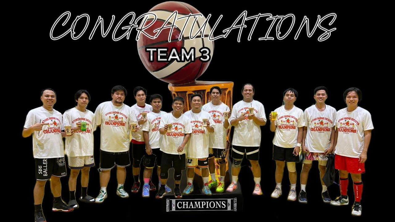 TEAM 3 - THE CHAMPIONSHIP GAME - YouTube