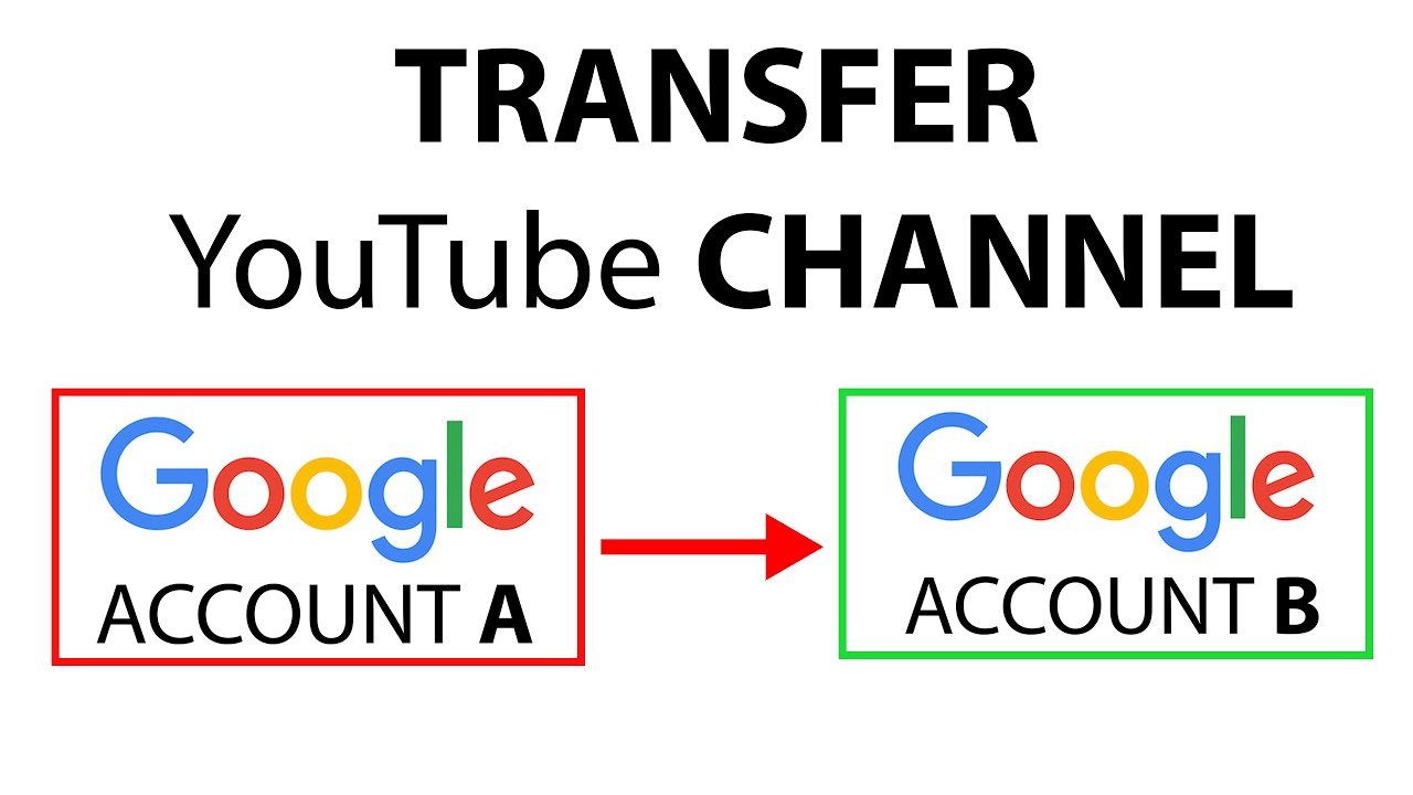 How to TRANSFER YouTube Channel to Another Google Account - YouTube