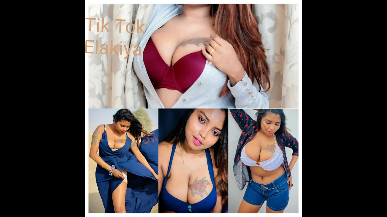 Tik tok Elakiya hot compilation - YouTube
