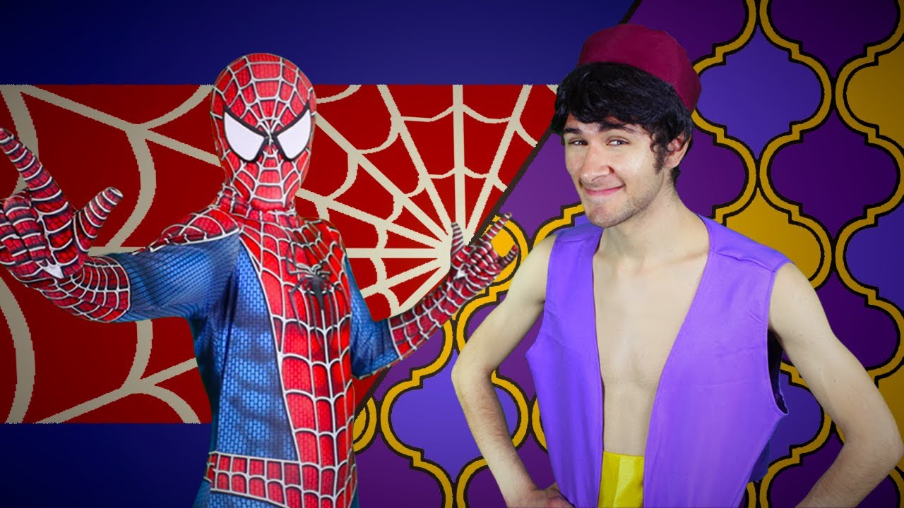 Spider-Man vs Aladdin | Epic Rap Battles of My Ass - YouTube