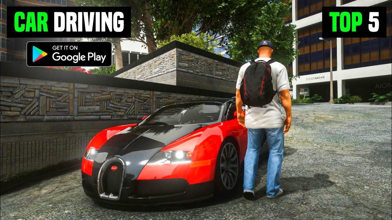 TOP 5 CAR DRIVING GAMES FOR ANDROID - YouTube