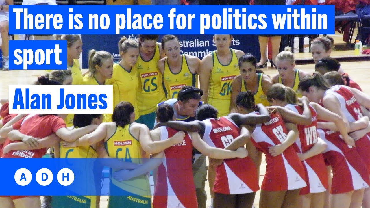 There is no place for politics within sport | Alan Jones - YouTube
