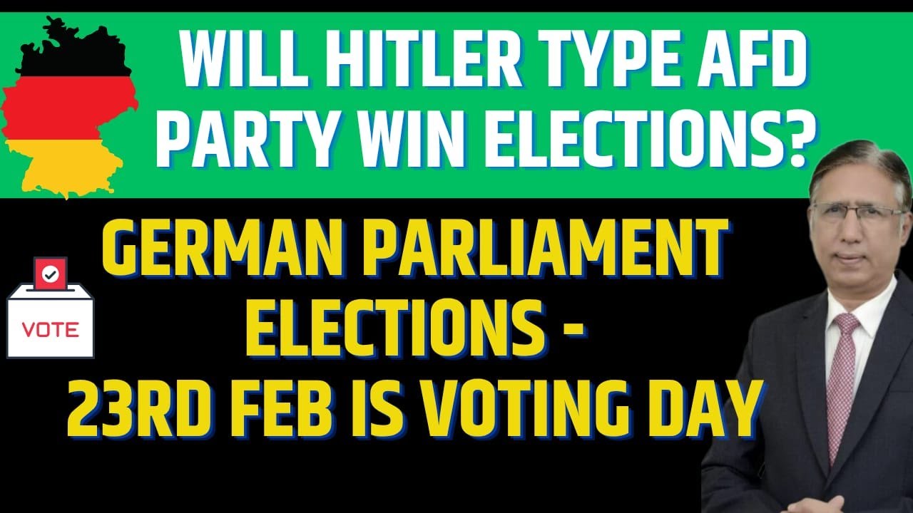 German Parliament Elections - 23rd Feb is Voting Day, Will Hitler Type ...