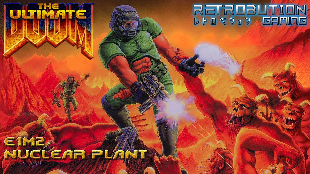 E1M2 Nuclear Plant | Let's Play DOOM - YouTube