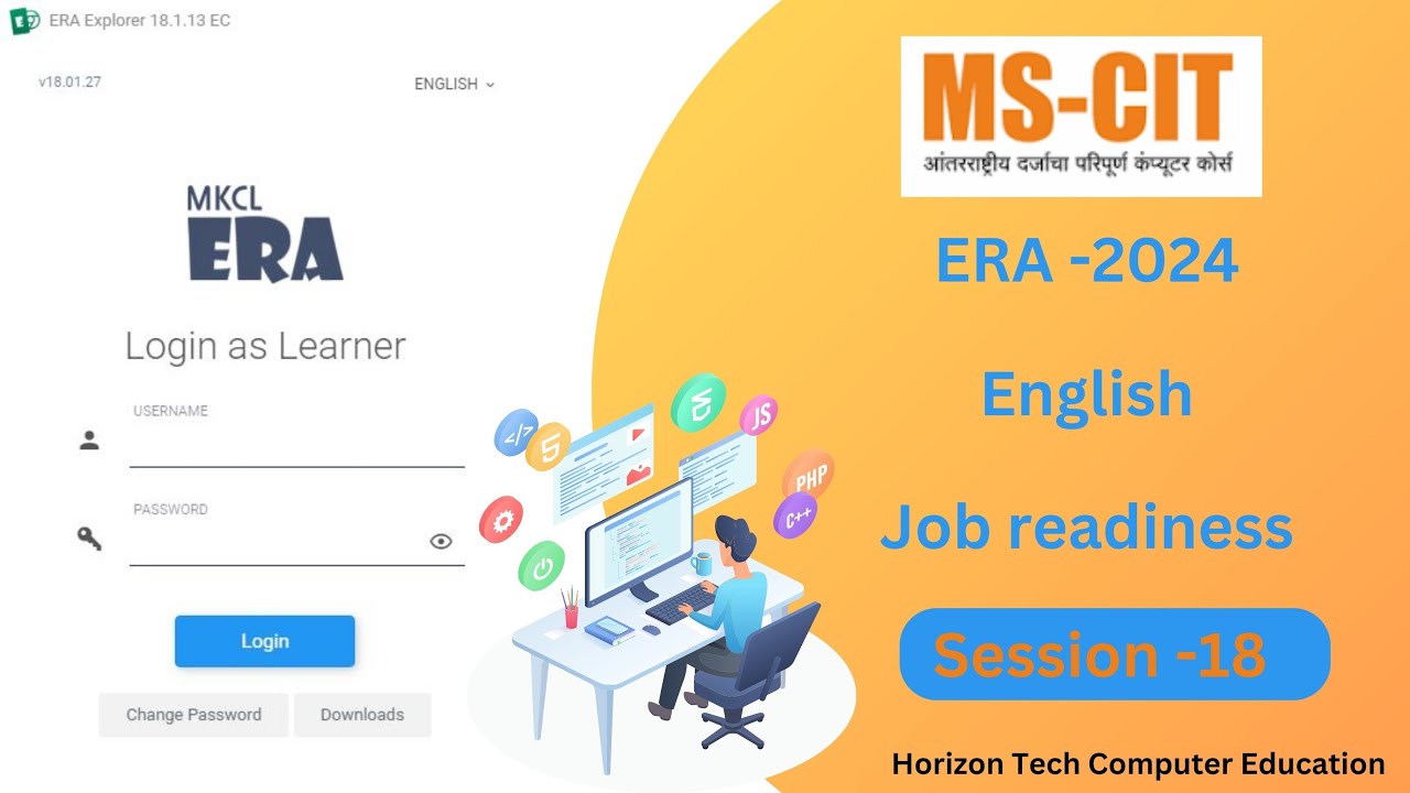 MS CIT ERA Session – 18 English Ms-cit Job Readiness era session – 18 # ...