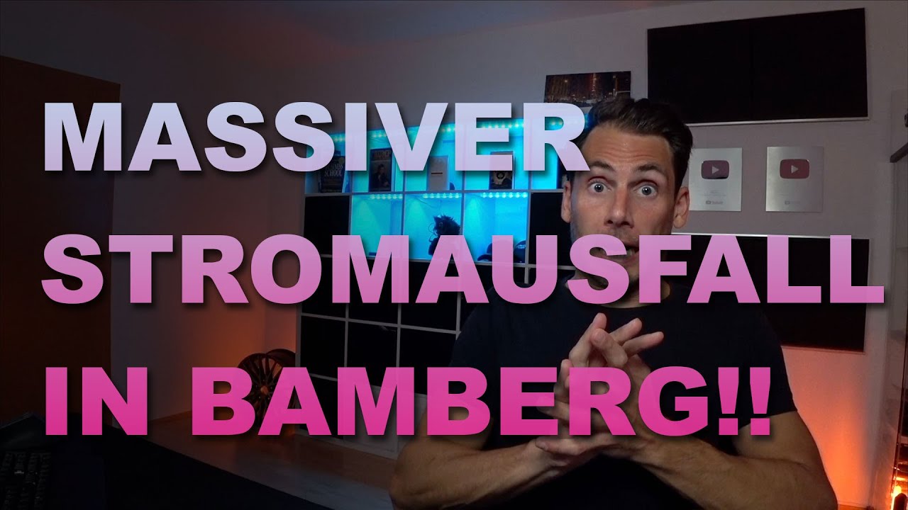 Massiver Stromausfall in Bamberg! das war die Ursache! - YouTube