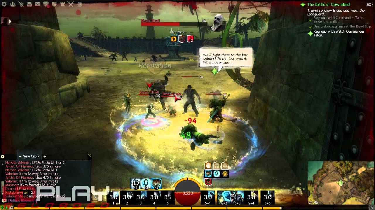 Guild Wars 2 Walkthrough - PART 17 | The Battle Of Claw Island (Norn ...