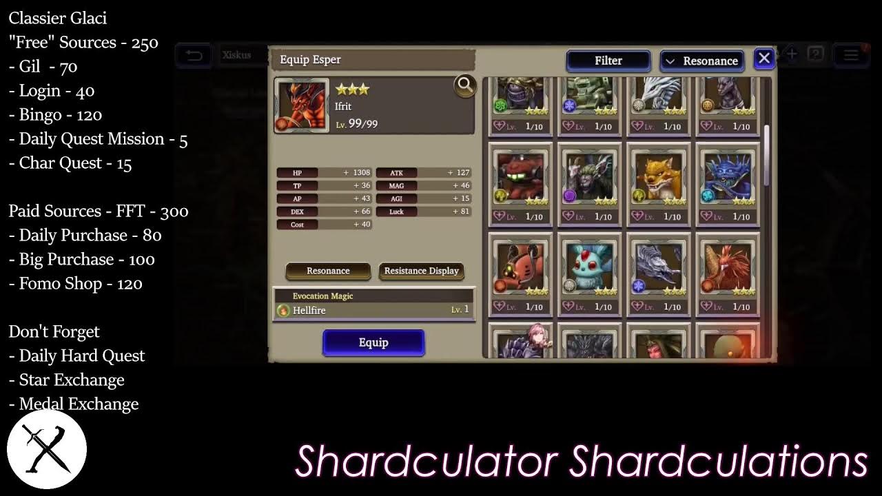 Glaciela Regalia Roll Stream! WotV Global! - YouTube