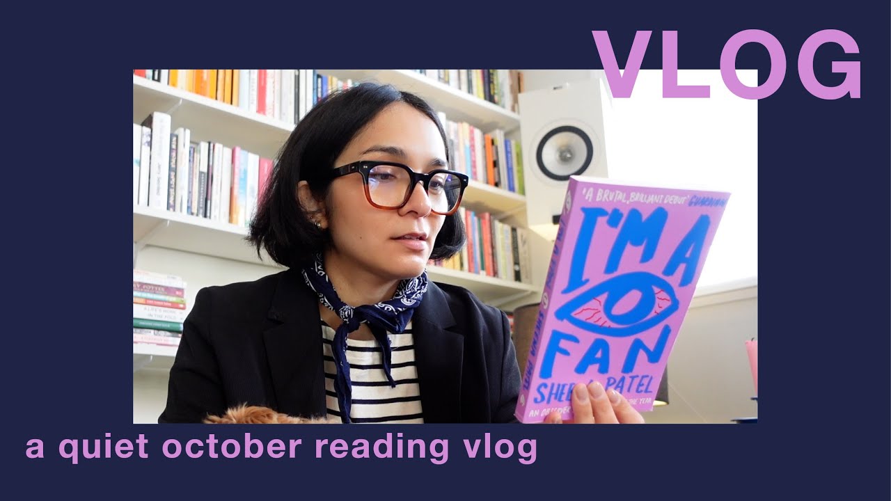 VLOG | a quiet october reading vlog - YouTube