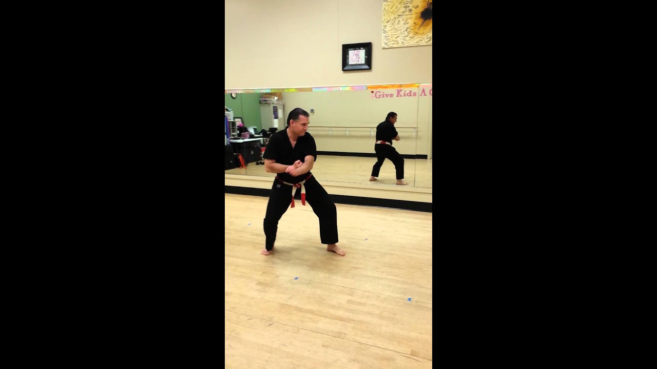 Traditional Chito-Ryu kata, Kata One Variation - YouTube