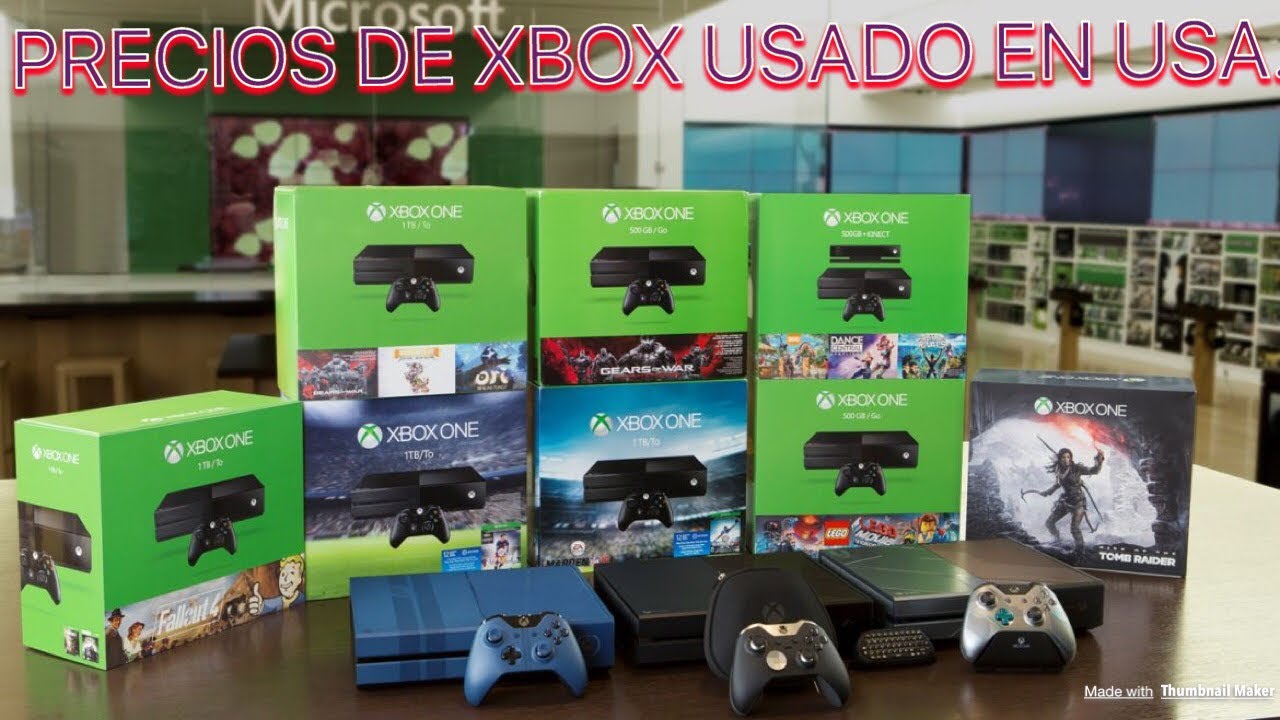 Cual es el precio del Xbox 360, Xbox one, Xbox one s y Xbox x usado en ...
