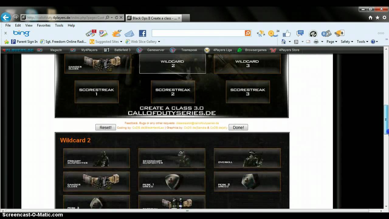 Black Ops 2 Create-a-class - YouTube