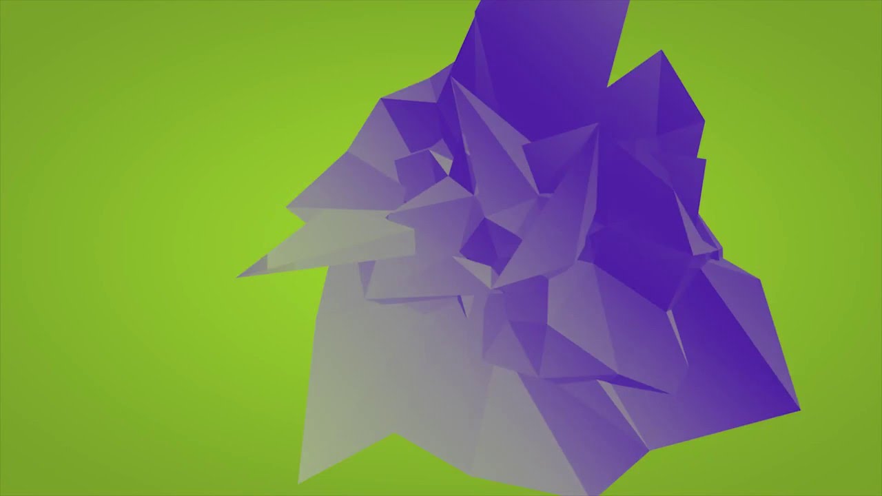 Low Poly Abstract Test - YouTube