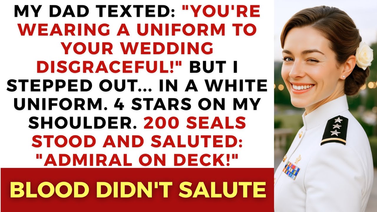 My Dad Called Me Disgraceful at My Wedding — Then 200 SEALs Stood and ...