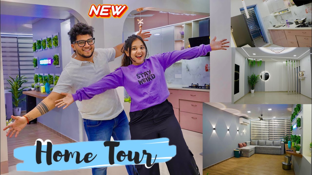 Vlog 260 | आमच स्वप्नाच घर 😍 Bob And Komal Home Tour 🏡 | Dream House 💫 - YouTube