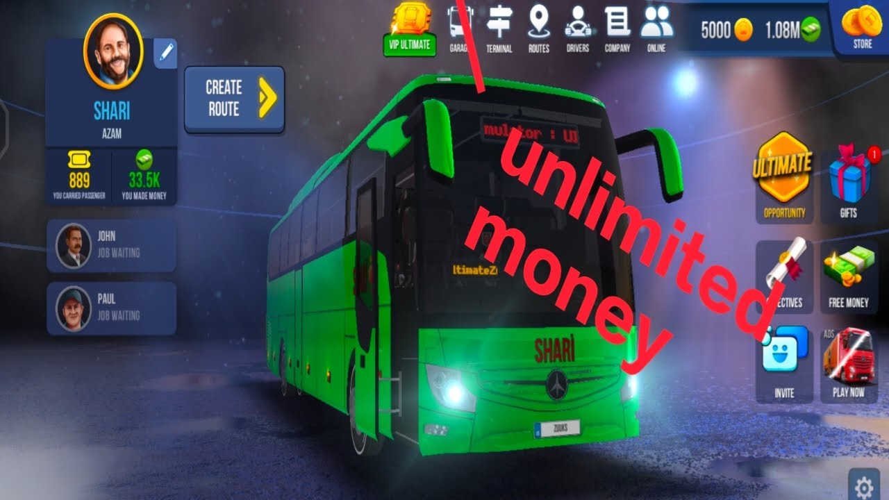 Bus Simulator Ultimate Mod Apk 2.0.7 - The Best Bus Mod on Android|Bus ...