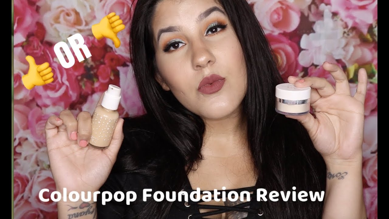 Colourpop No Filter Foundation Review | IS IT WORTH YOUR MONEY??? - YouTube