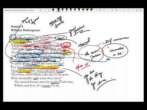 Sonnet 4 by William Shakespeare - YouTube