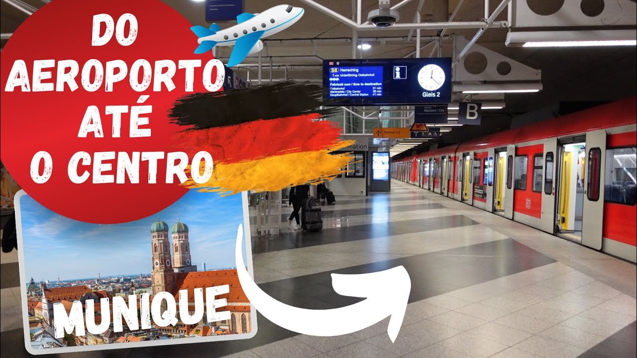 Como chegar do aeroporto de Munique até o centro? | Taxi e metrô ...