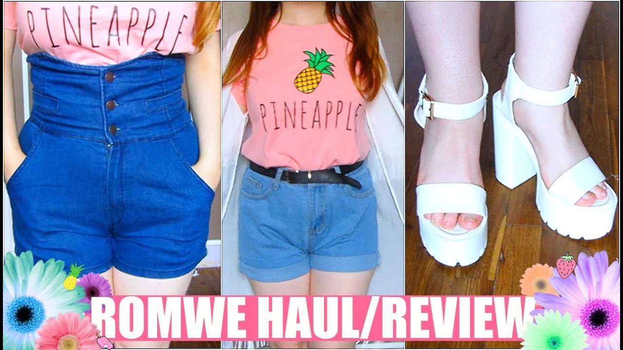 ROMWE HAUL ☼ UNBOXING ☼ TRY ON ☼ REVIEW ☼ EXPERIENCE | FashionistaSG ...