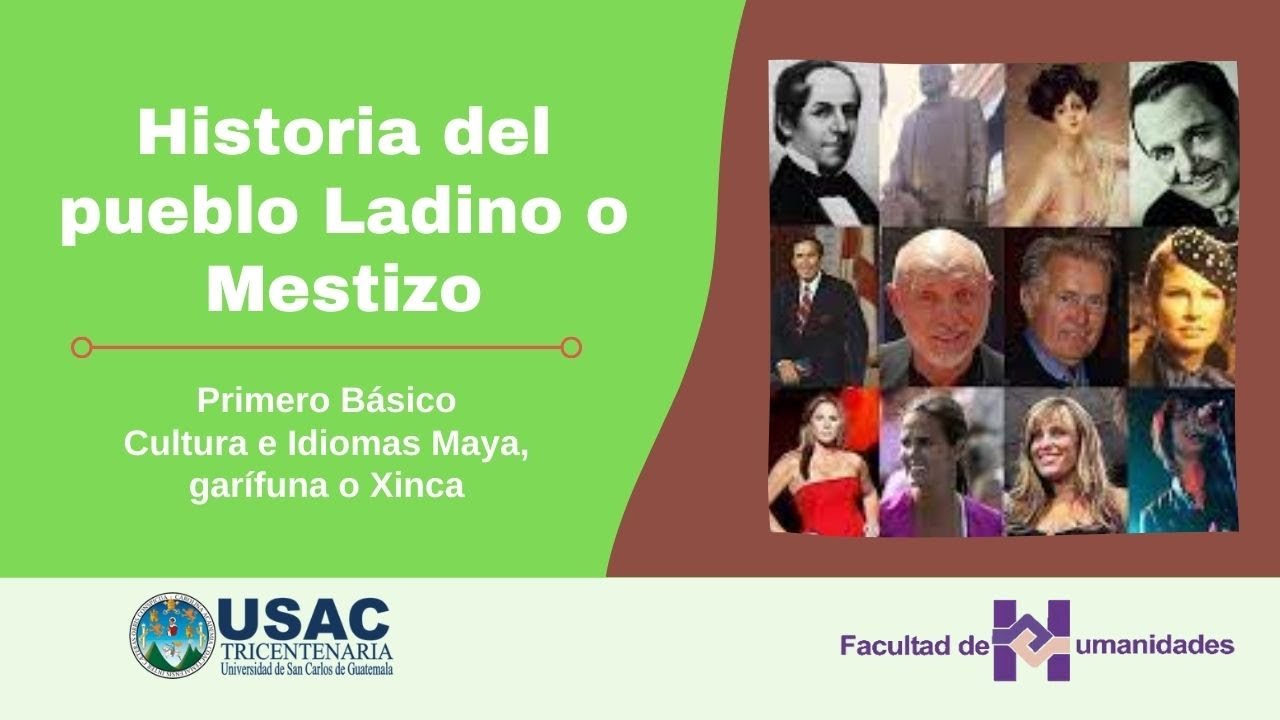 Historia del pueblo Ladino o Mestizo - Primero básico - YouTube