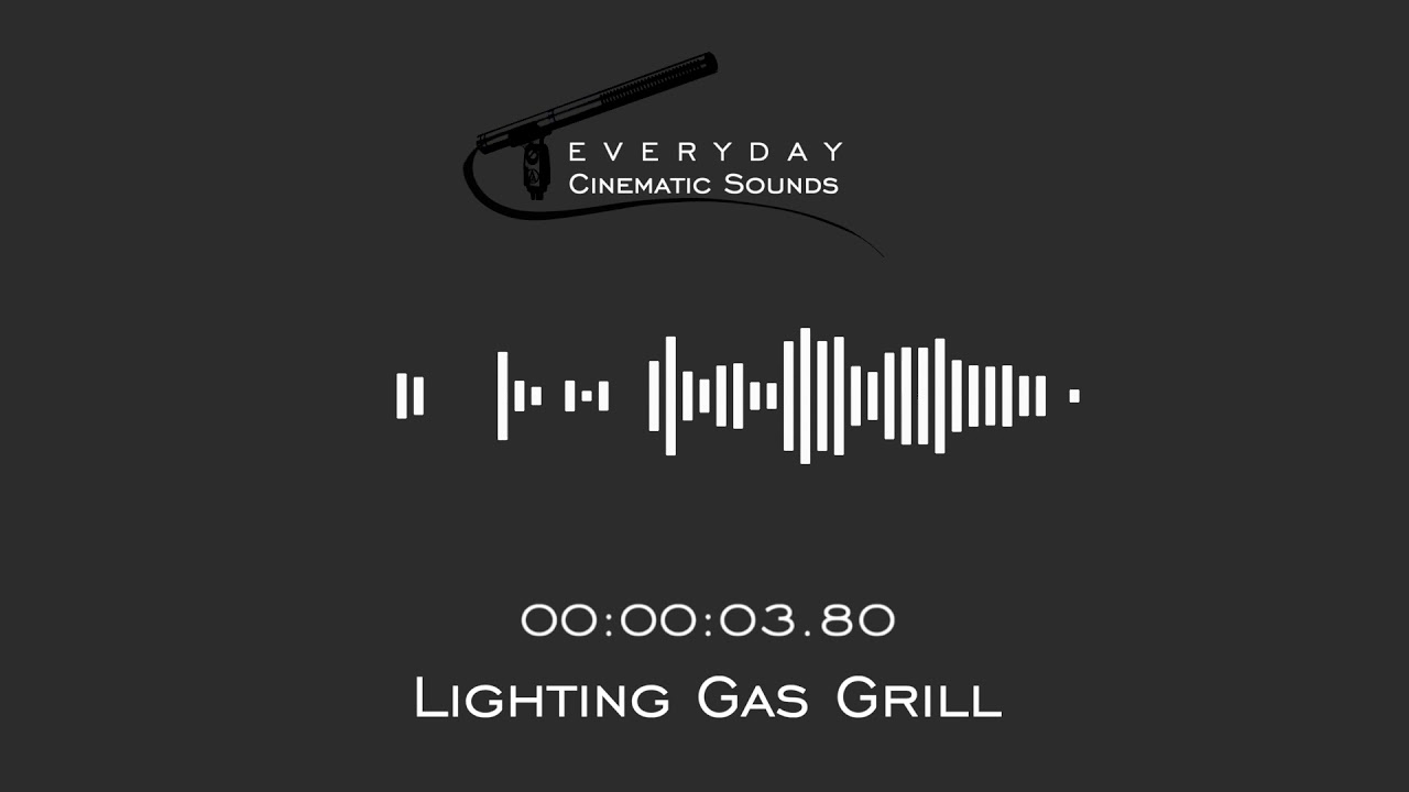Lighting Gas Grill | HQ Sound Effect - YouTube