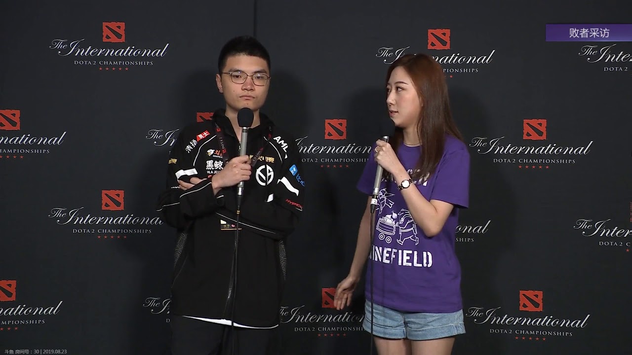 【TI9】VG与秘密赛后 采访 - YouTube