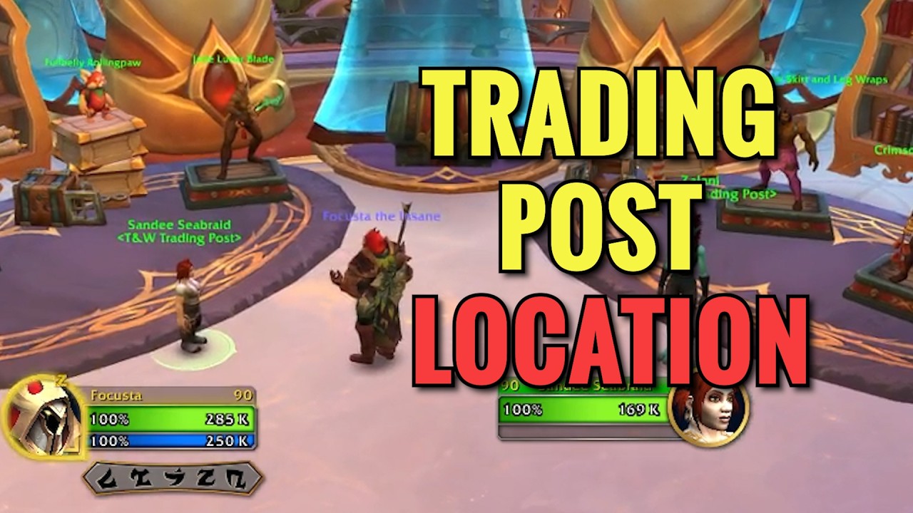 Silvermoon City Trading Post Location (WoW Midnight) - YouTube