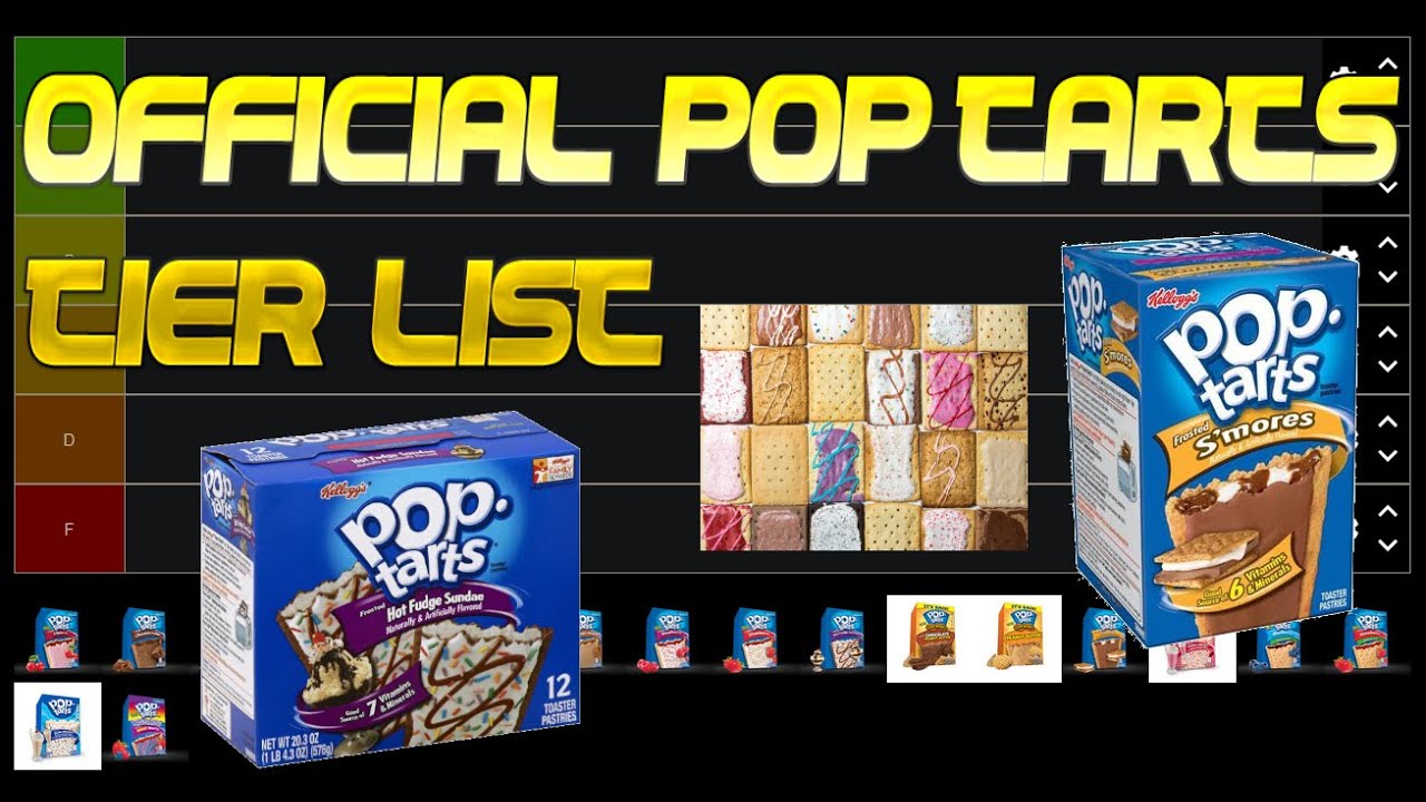 Official Pop tart Flavor Tier List YouTube official-pop-tart-flavor-tier-list-youtube
