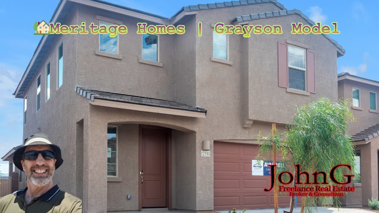 Tour The Grayson Model | Meritage New Construction - YouTube