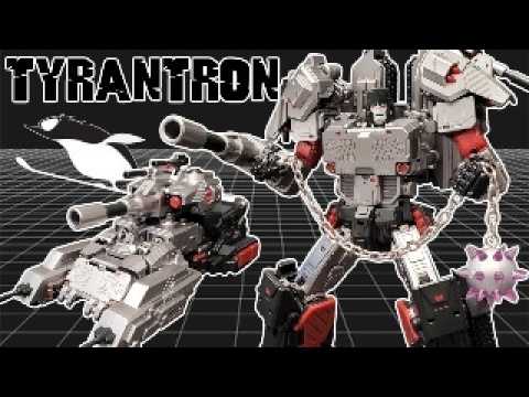 MMC's Tyrantron (IDW Megatron) is bringing the storm! - YouTube