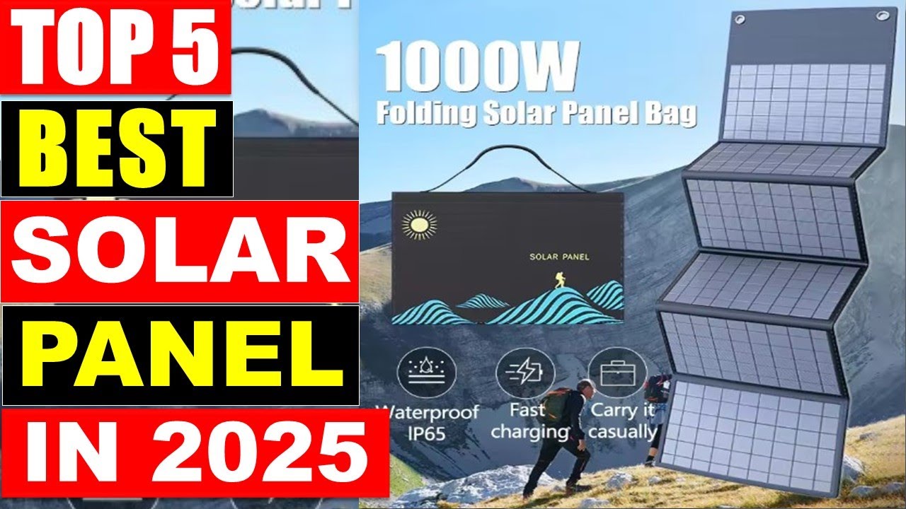 BEST Solar Panel In 2025 - Top 5 Best solar panel - YouTube