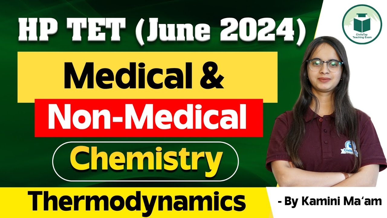 Secrets to Success: HP TET June 2024 Medical & Non-Medical Prep | HP TET Chemistry ...