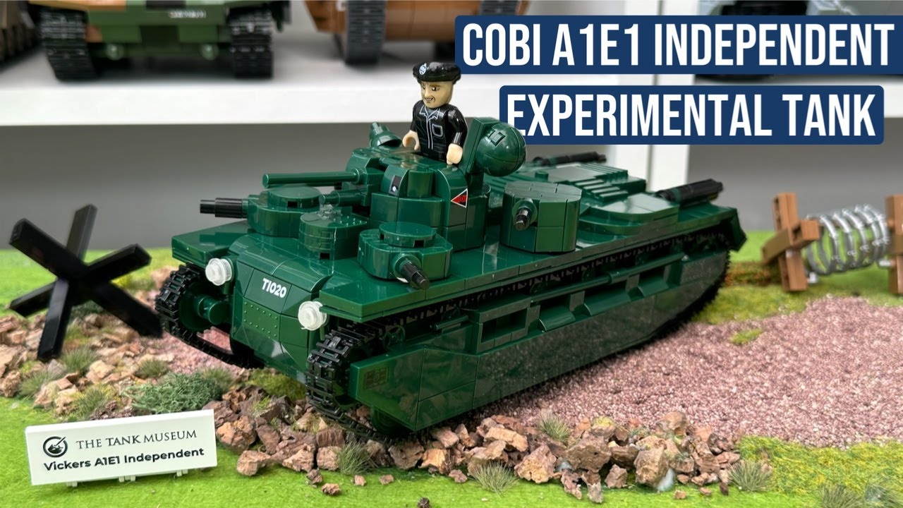 Cobi A1E1 Independent - Experimental Tank - YouTube