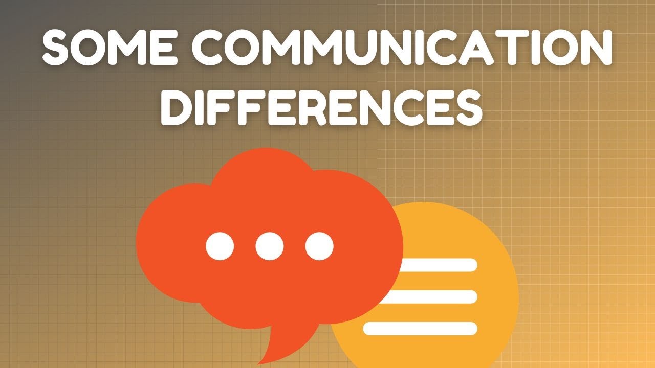 Autistic communication differences - YouTube