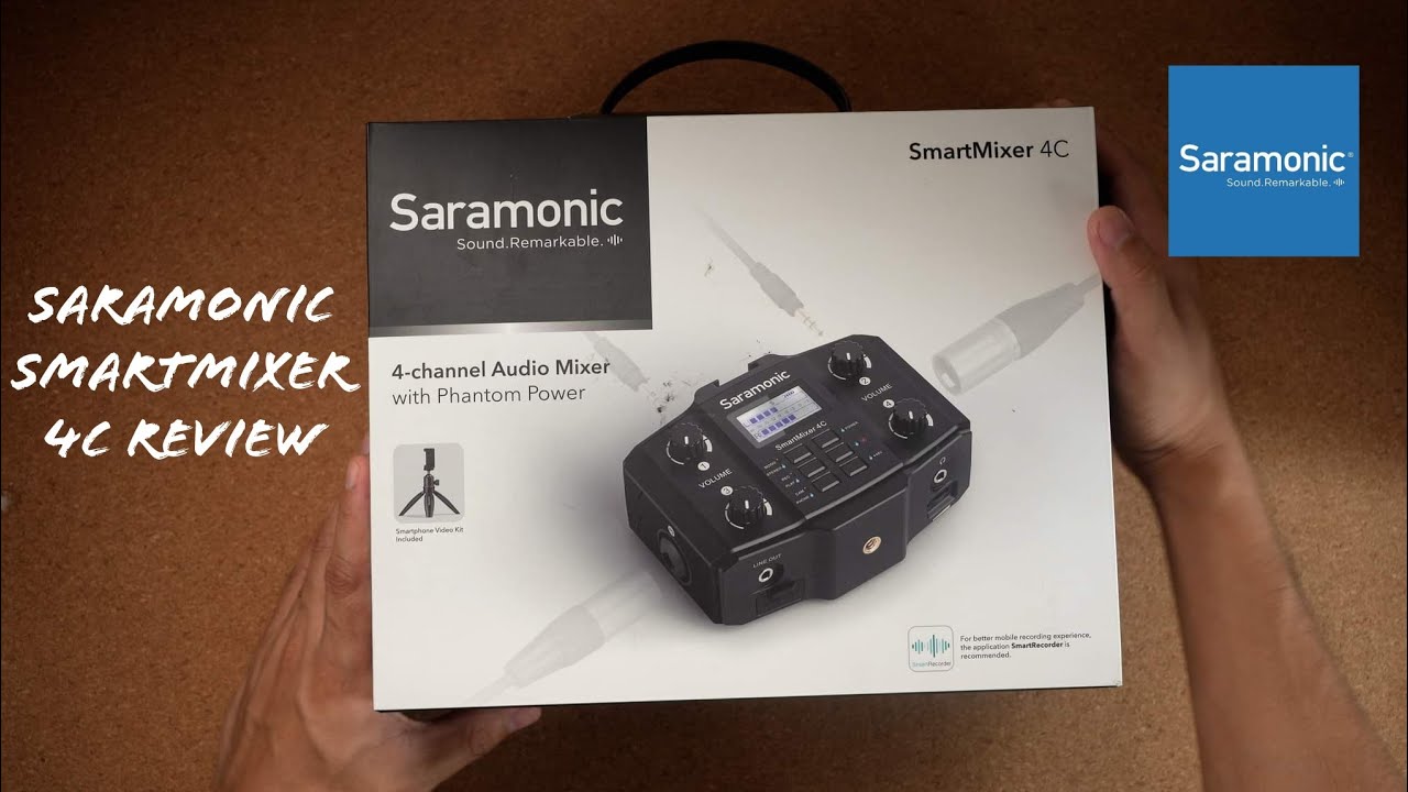 Saramonic SmartMixer 4C REVIEW | Best Camera Audio Mixer 2022 - YouTube