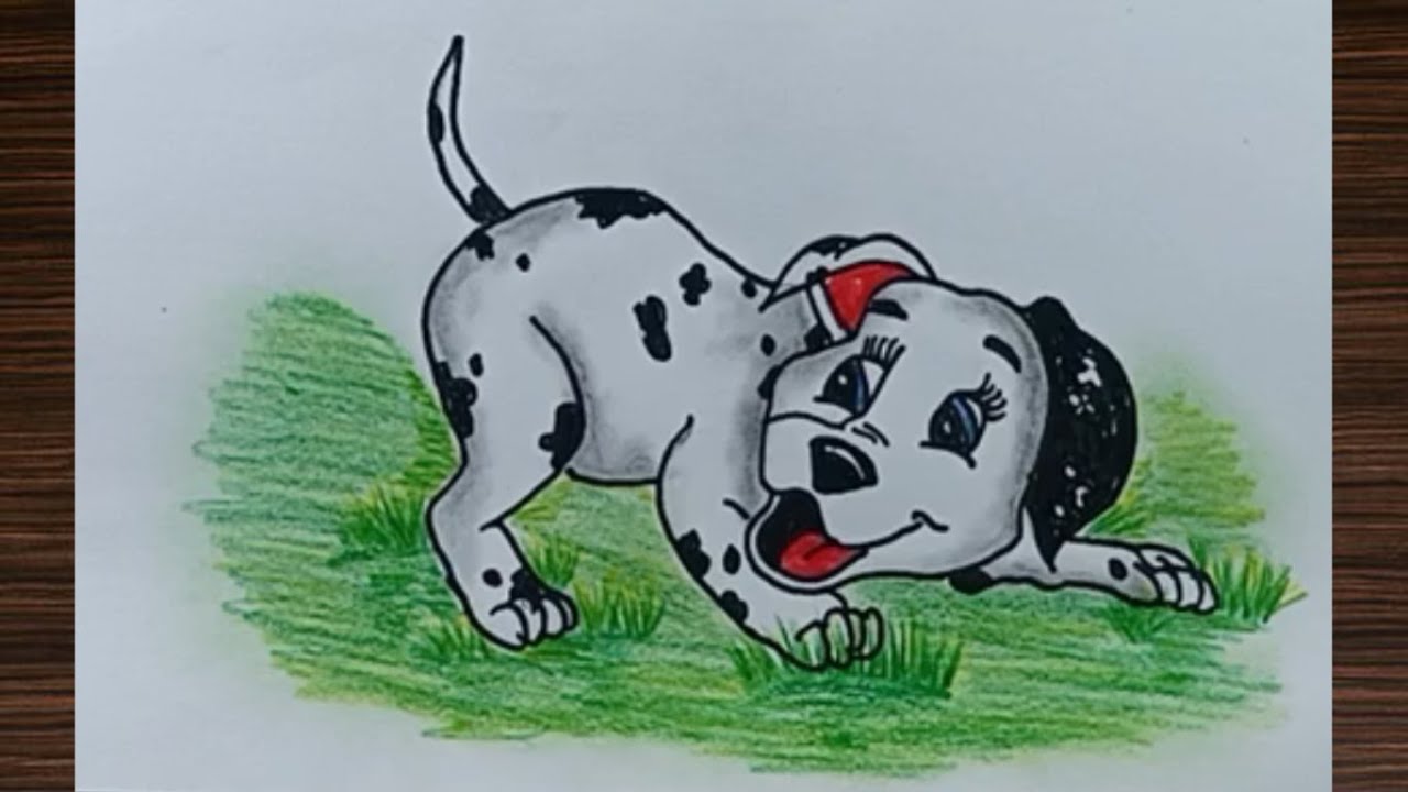 how to draw a naughty dog | #easy #sketch #artfun | #drawing dare - YouTube