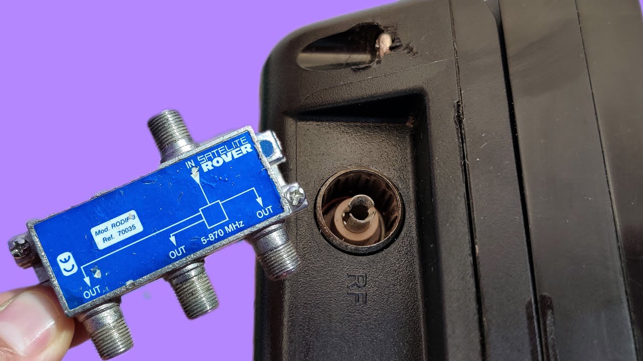 Build your own antenna at home to receive all TNT terrestrial channels ...