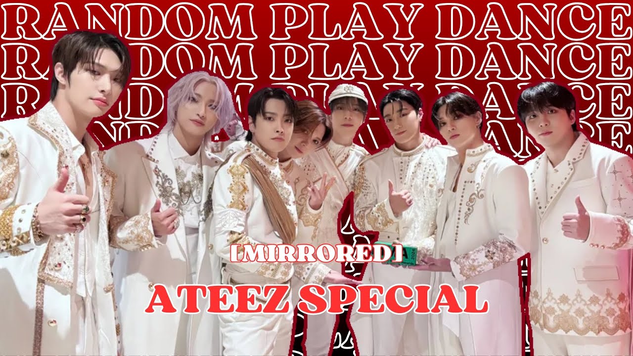 Kpop Random Play Dance | Ateez special [Mirrored] - YouTube