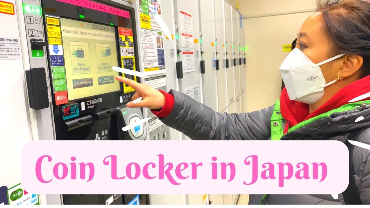 How to use coin locker in Japan | Japan’s locker in the train station ...