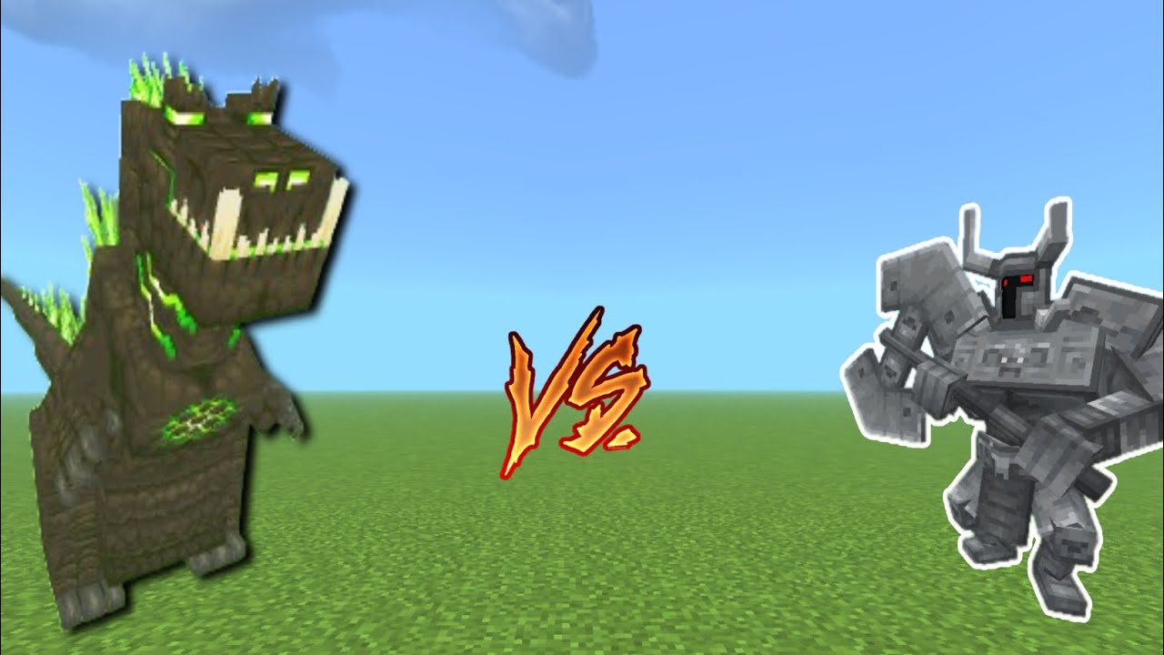 Tremorzilla vs Ferrous | Minecraft Mobbattle - YouTube