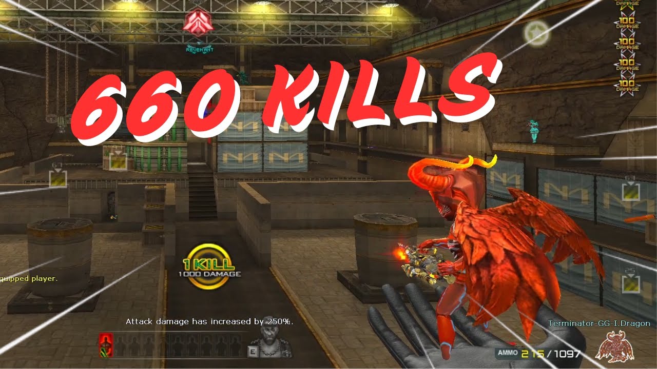 Terminator Gatling Gun Infernal Dragon Gameplay (Hero Mode eXtreme ...