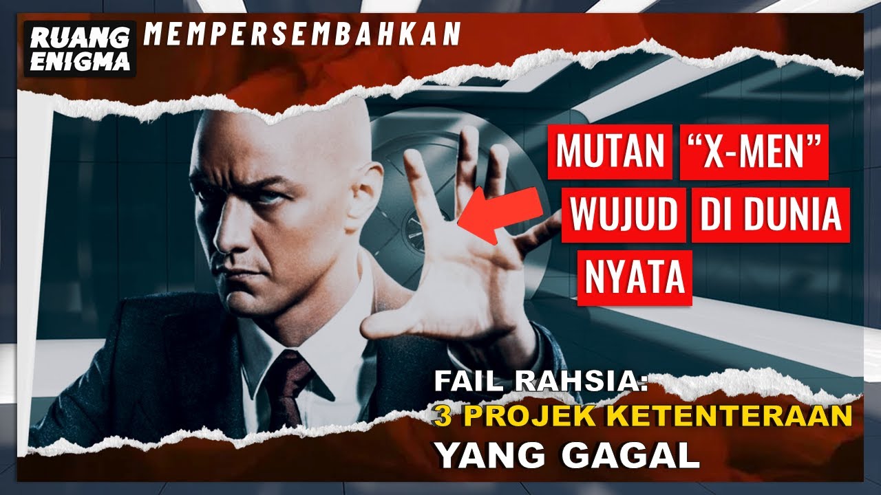 Top 3 Fail Rahsia Projek Ketenteraan Yang Gagal | Ruang Enigma - YouTube