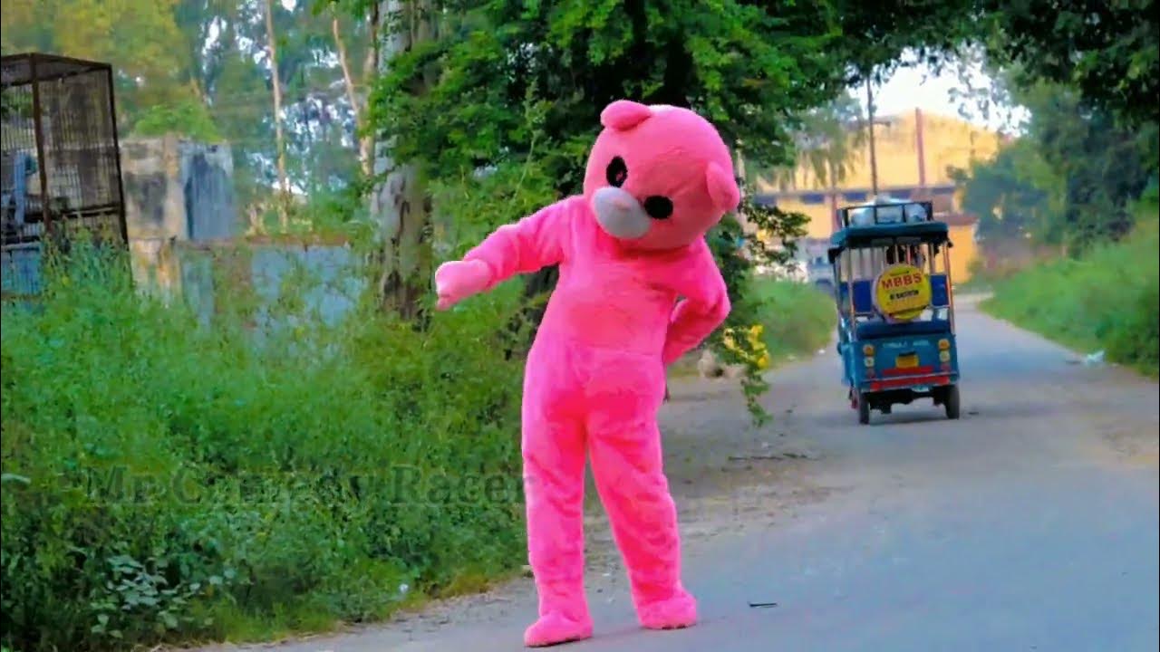 Two Teddy Bear Prank And Dance Pink Teddys India👇 Prank And Dance