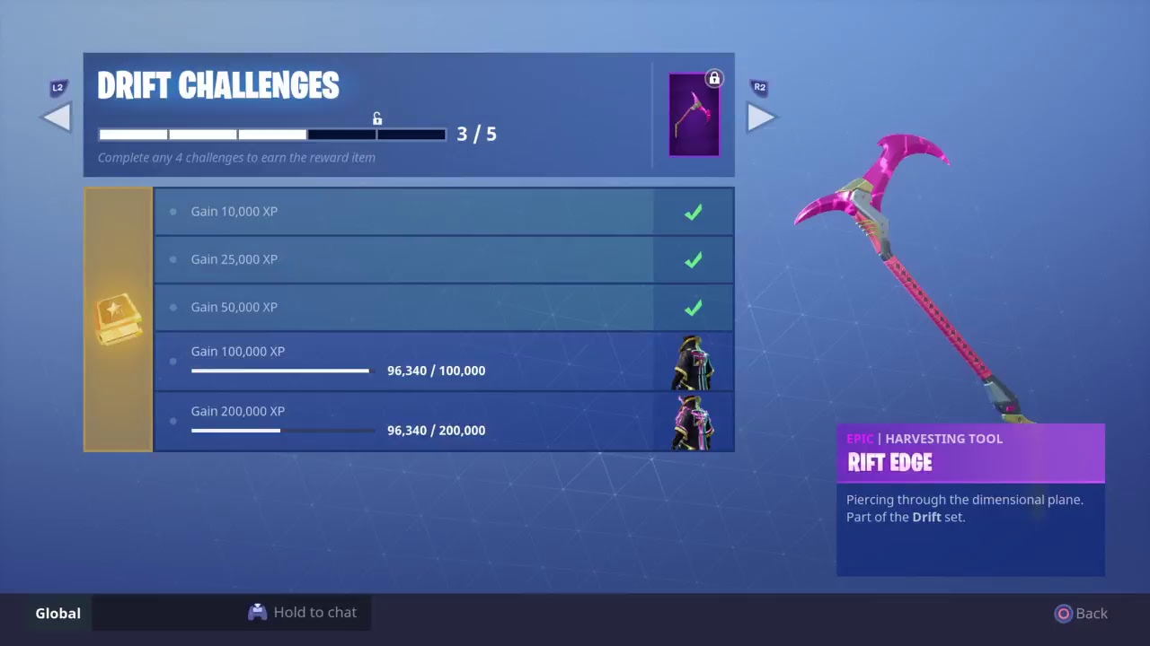 Fortnite drift pickaxe - YouTube