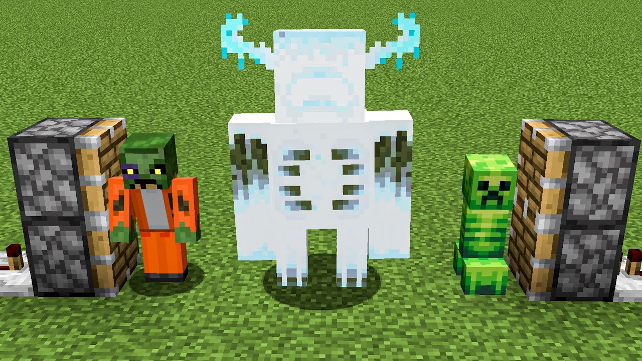 Prisoner Zombie + Inverted Warden + Creeper = ? - YouTube