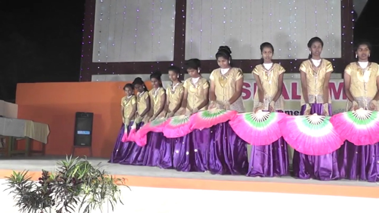 SHALOM Pavoorchatram Annual Day 2017 Korean Dance - YouTube