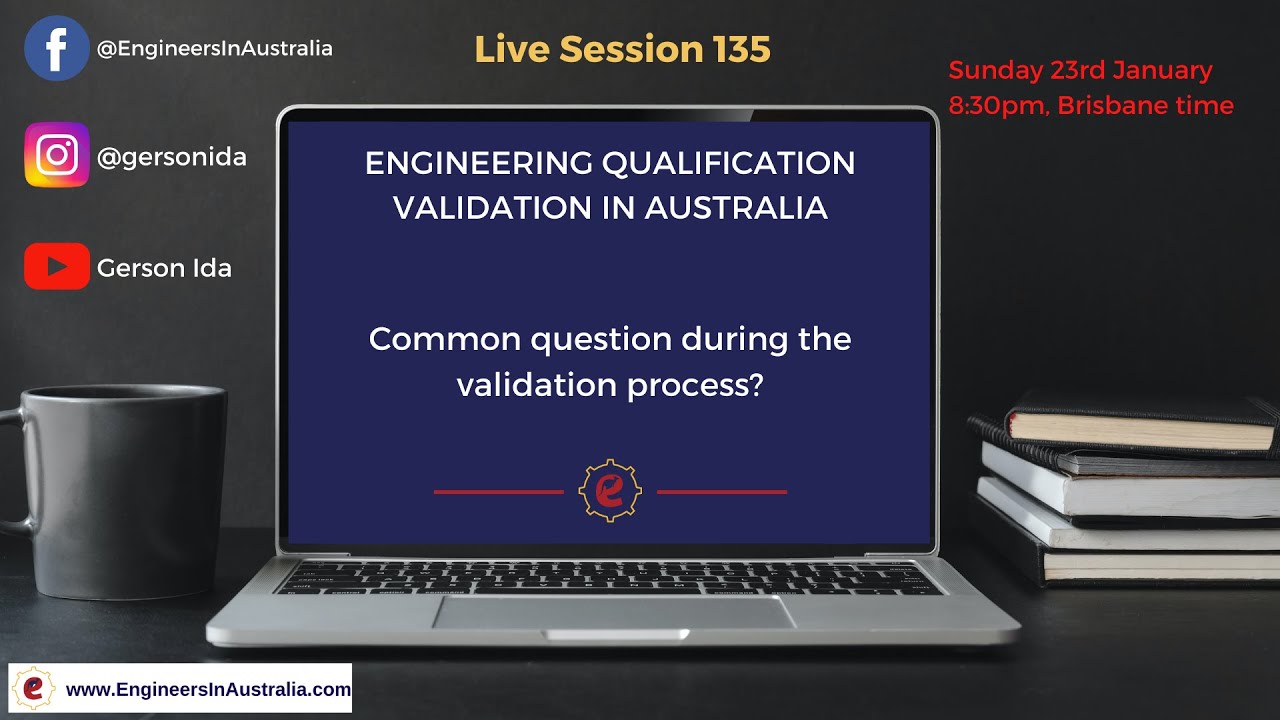 LIVE 135 - COMMON QUESTIONS ABOUT THE VALIDATION PROCESS - "Engineering ...