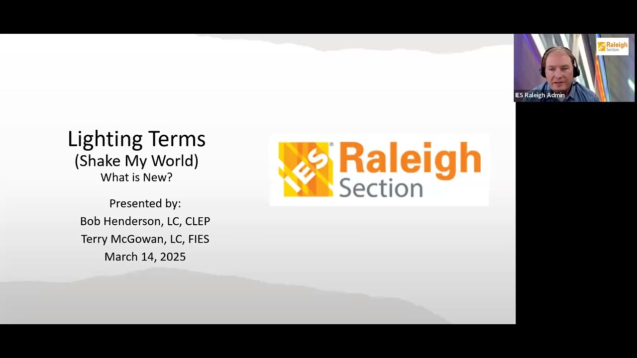 Lighting Terms, Shake My World, What is New? - YouTube