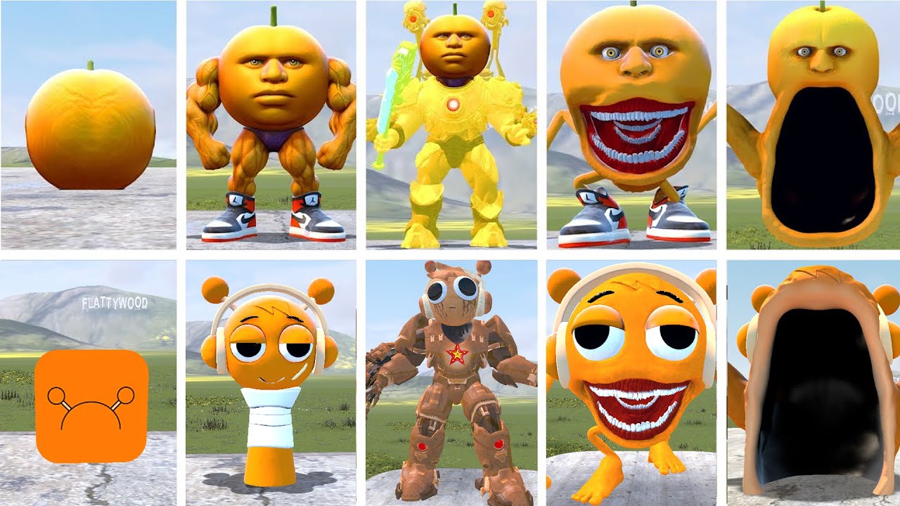 EVOLUTION OF ALL ODINDINDUN AND SPUNKI OREN SMILING CRITTERS POPPY ...